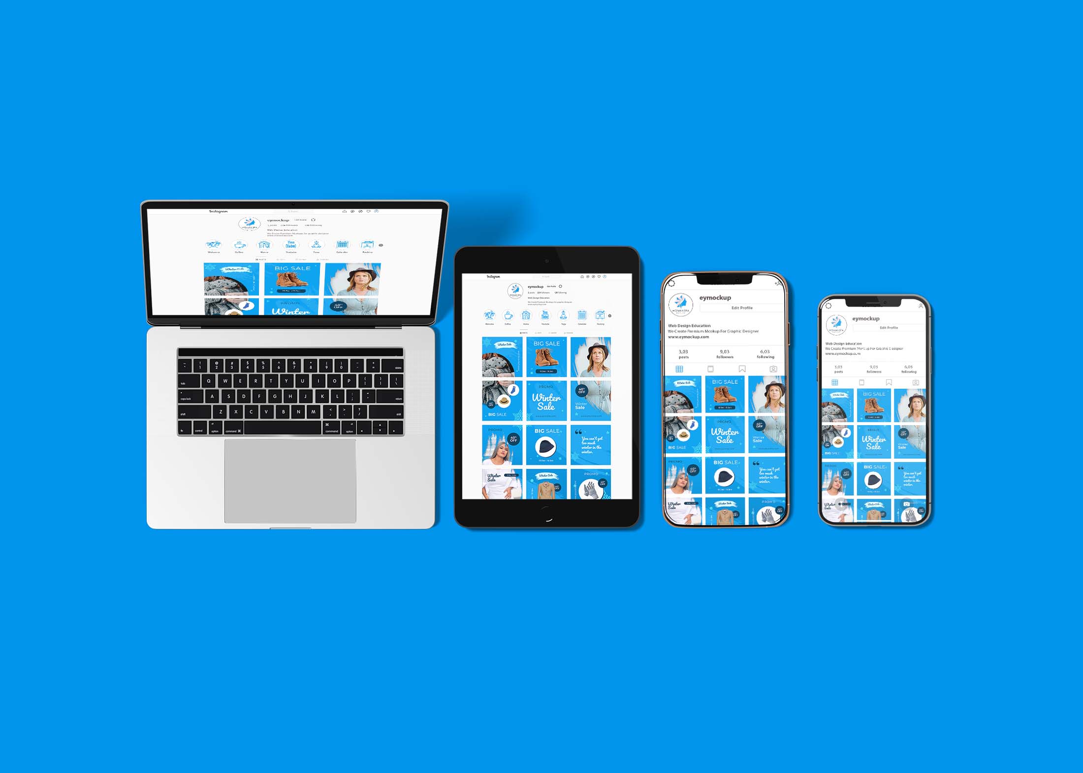 Free: Free All Device Website Mockup - Freebies Mockup - nohat.cc