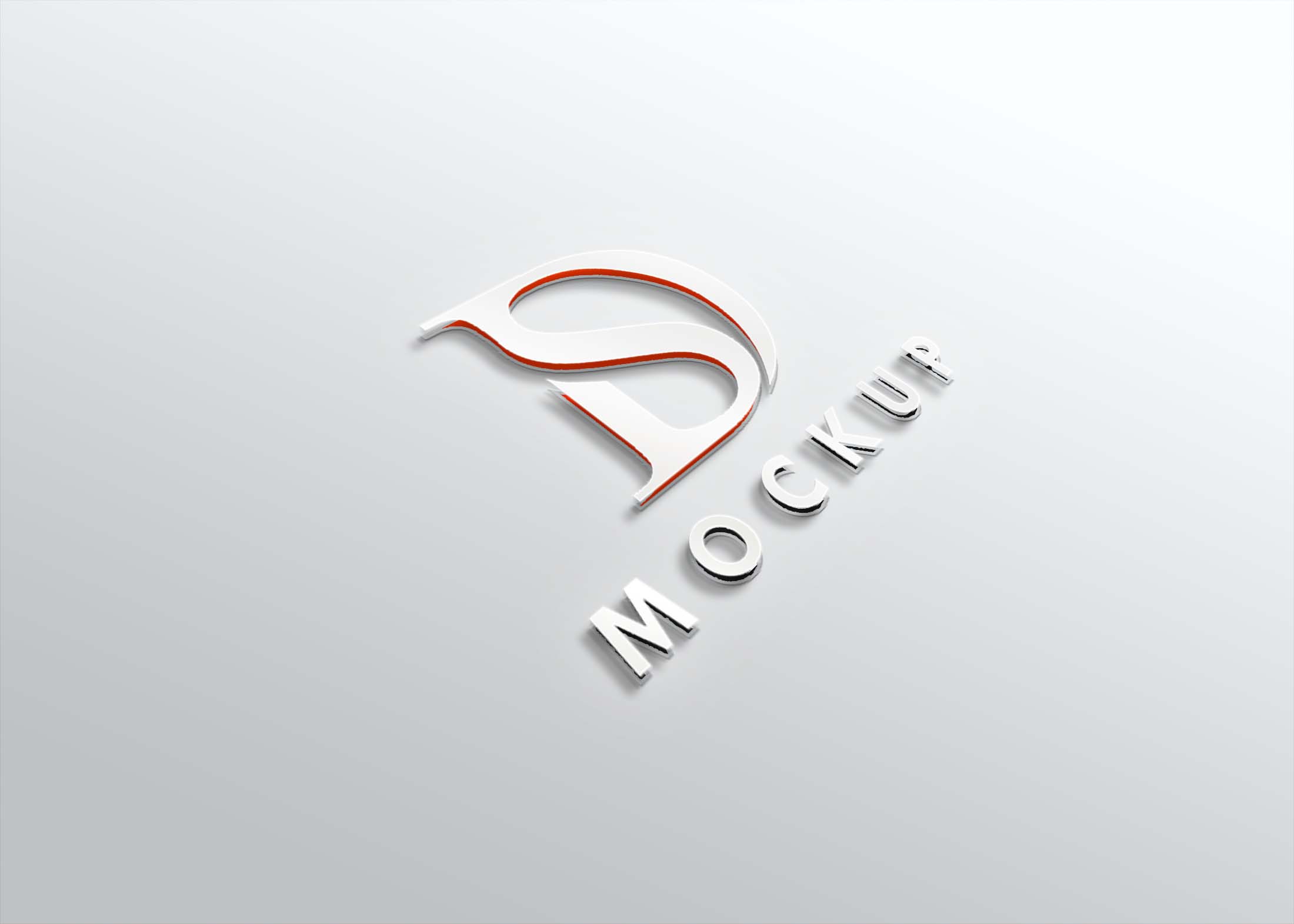 Free: Free Basic Logo Mockup - Graphicfolks - nohat.cc