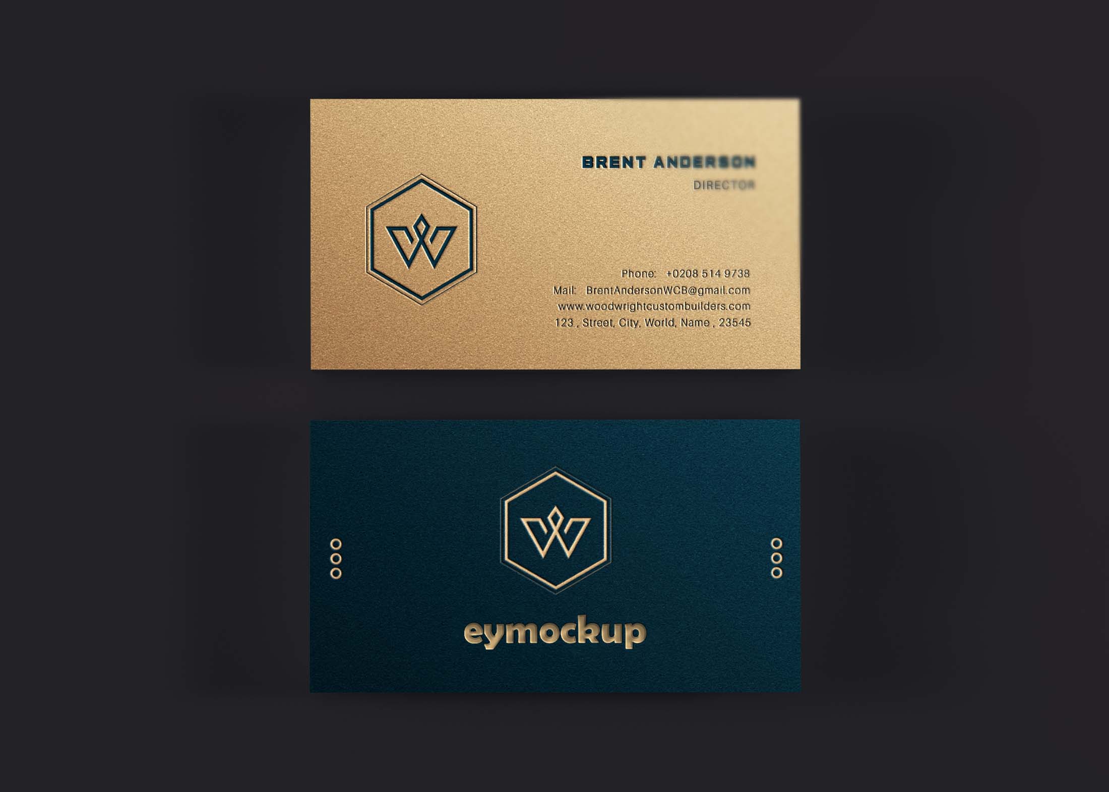 Free: Free Business Cards Mockups - Graphicfolks - nohat.cc