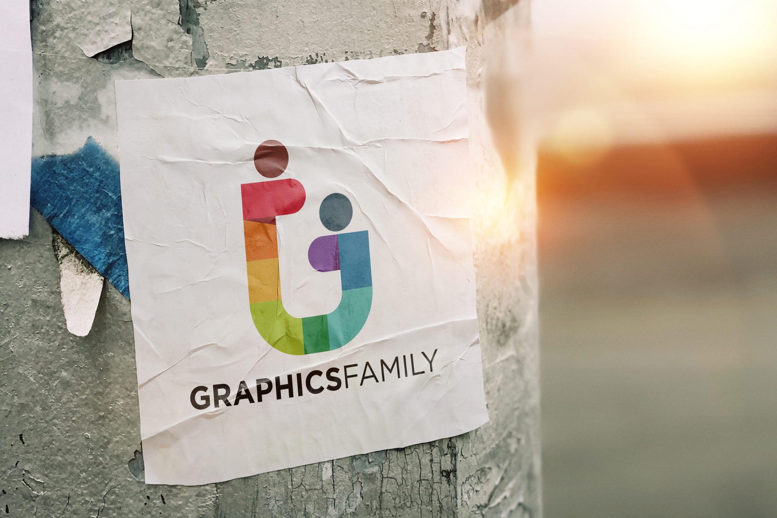 Free: Paper Sticker Logo Mockup - nohat.cc