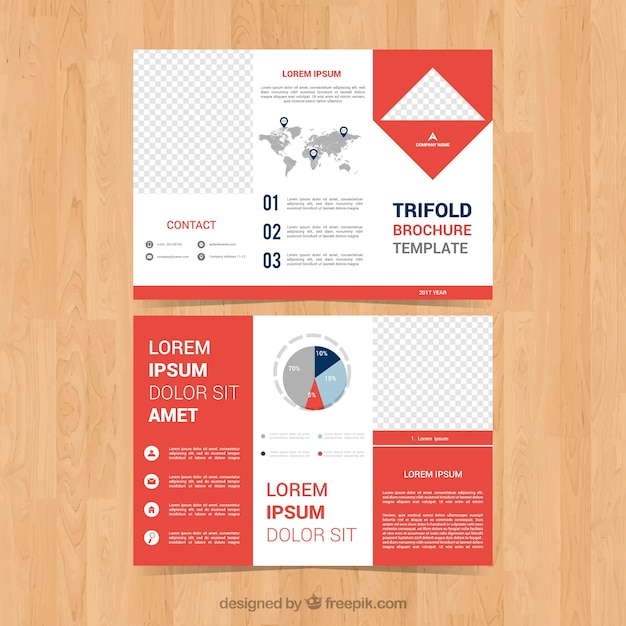 Free: Abstract business triptych with graphics - nohat.cc