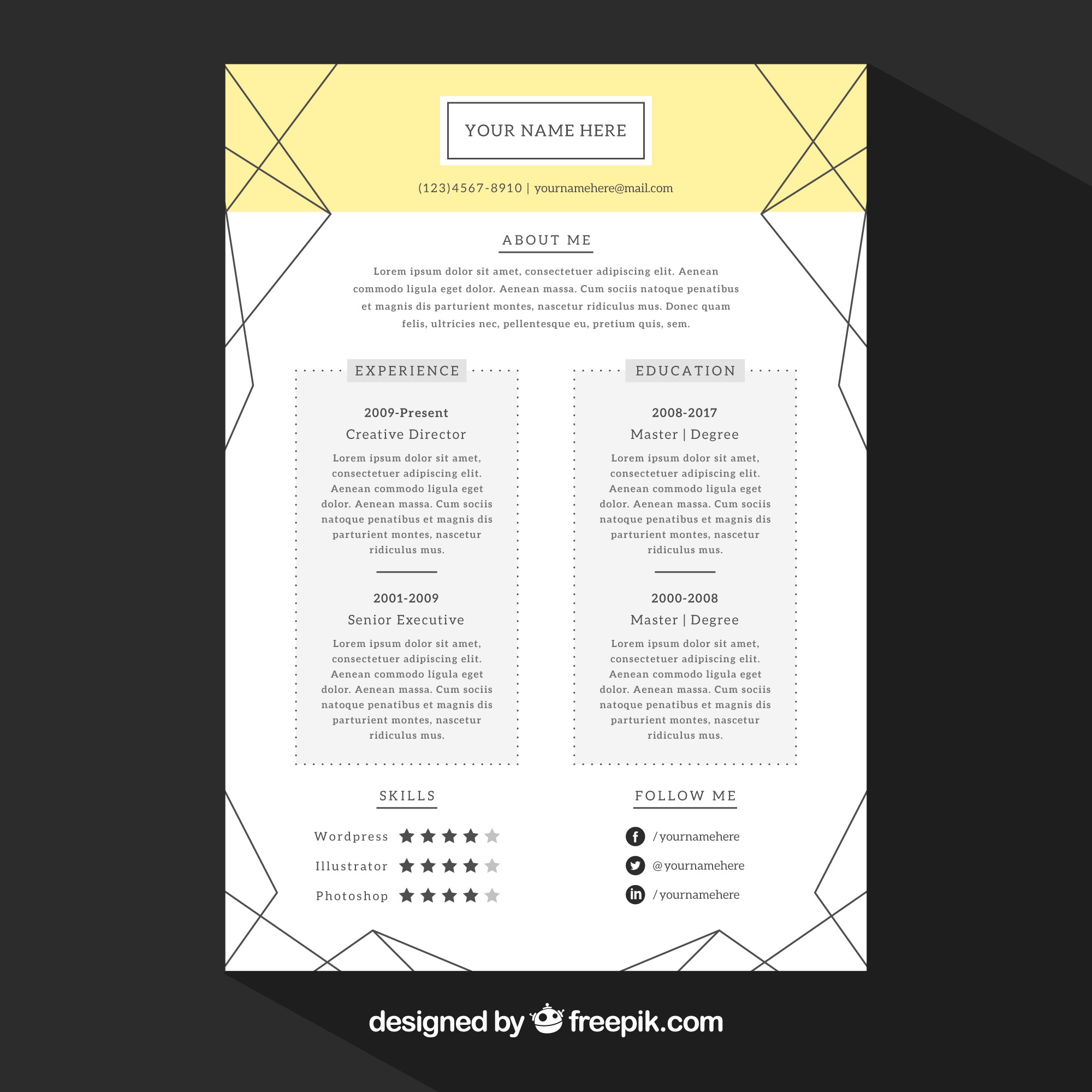 Free: Resume Symbols Icons Clipart Email Symbol For Images - Resume ...