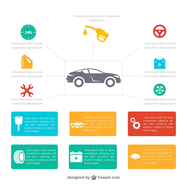 Free: Car infographic - nohat.cc