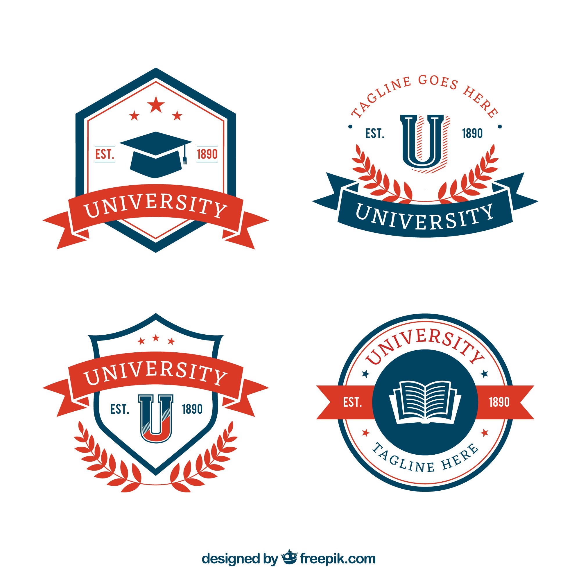 Free: Collection of university badges - nohat.cc