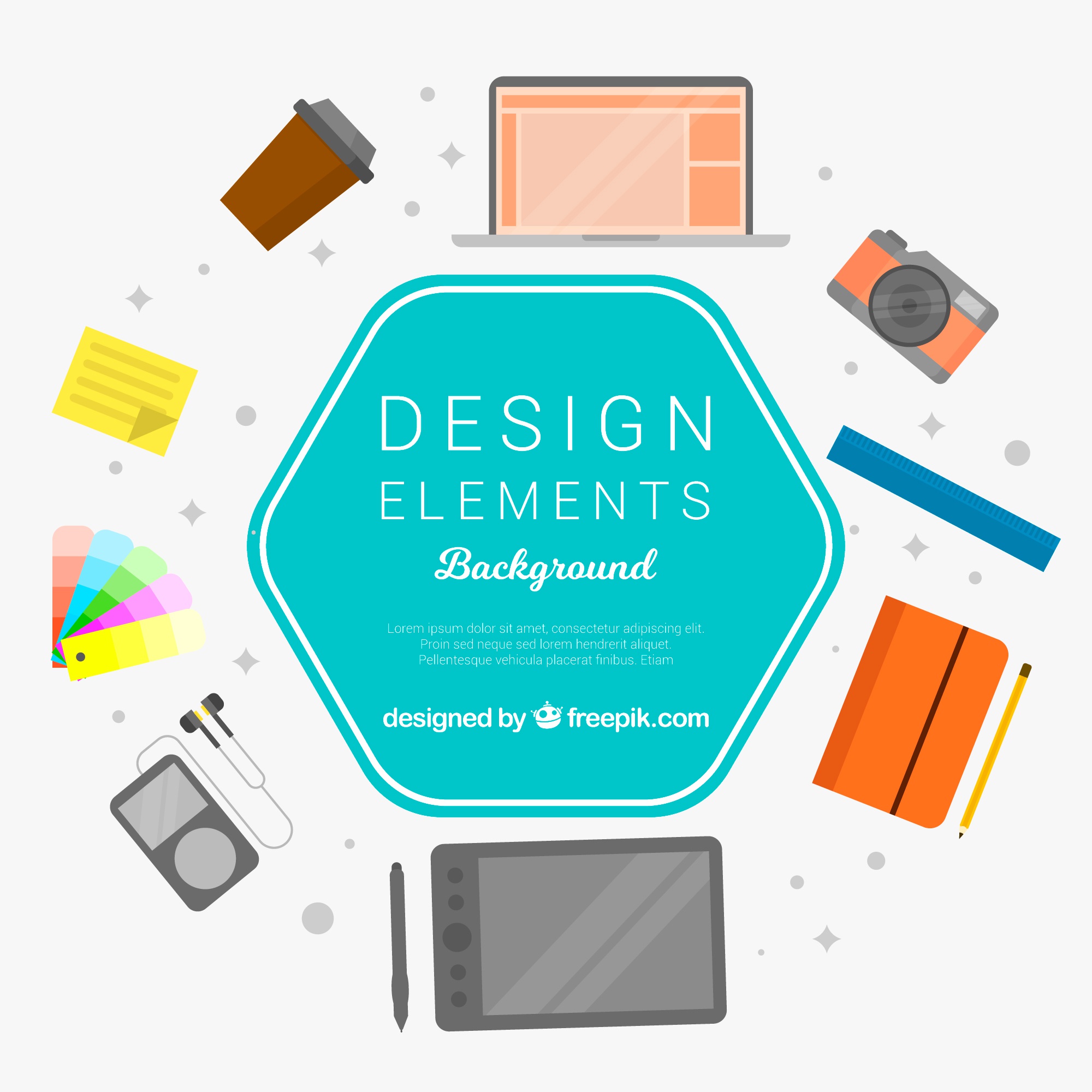 Free: Design elements background - nohat.cc