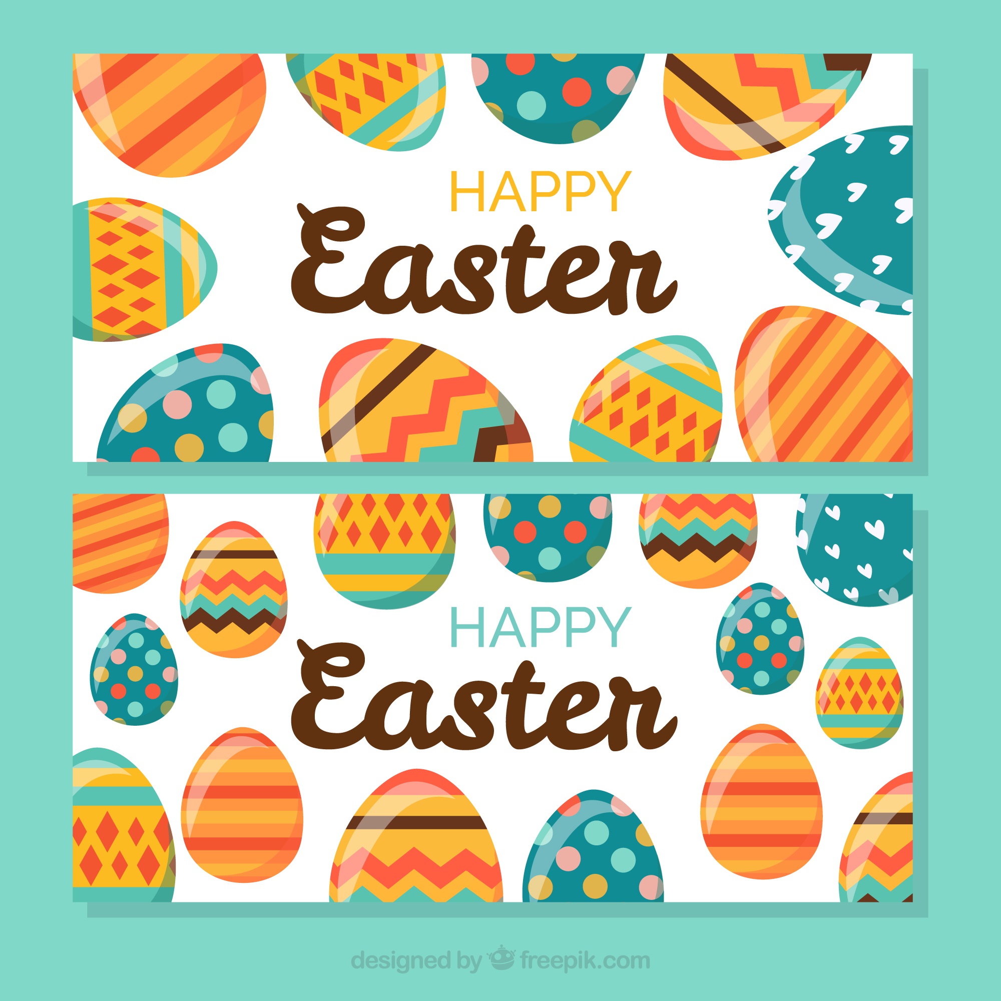 Free: Easter egg banners - nohat.cc
