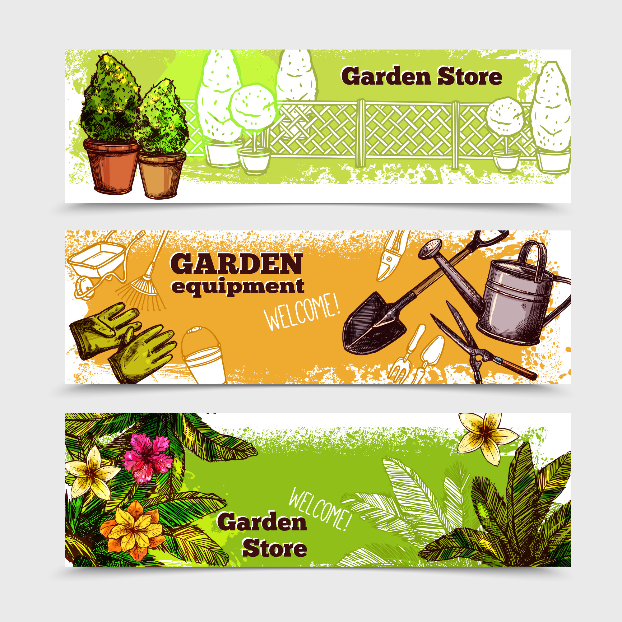 Free: Garden Banner Set - nohat.cc