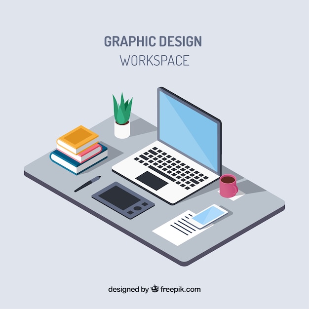 Free: Graphic design workspace background - nohat.cc