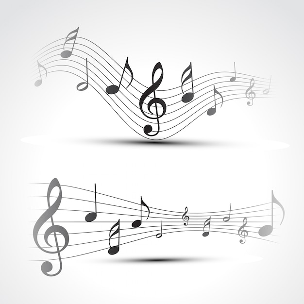 Free: Music notes design - nohat.cc