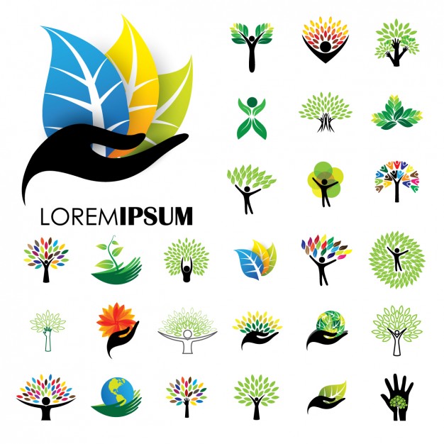 Free: Nature logos collection - nohat.cc