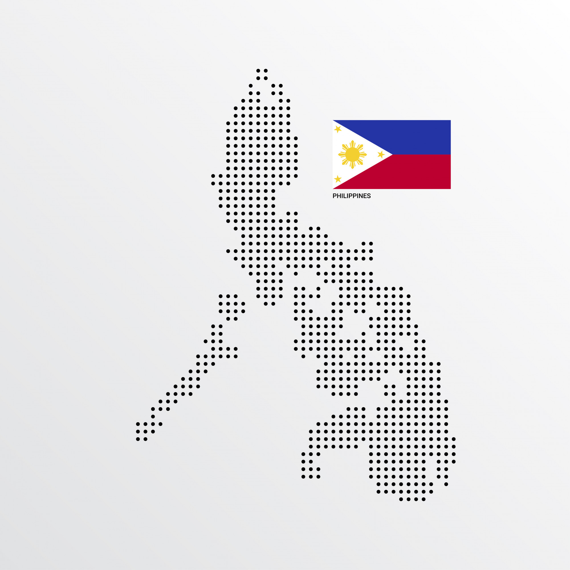 Free: Flag of the Philippines Vector Map - philippines - nohat.cc