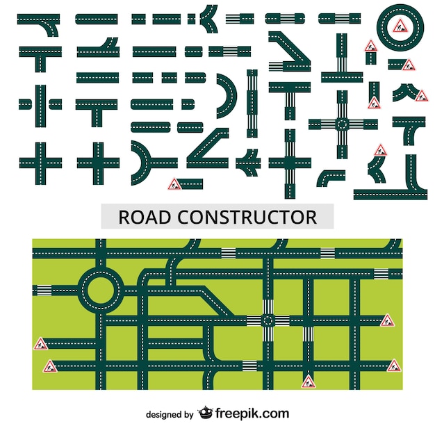 Free: Sticker road and administrative map of vector image - nohat.cc