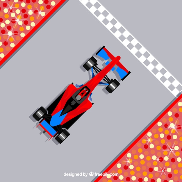 Free: Racing Car - Cartoon Car Top View - nohat.cc