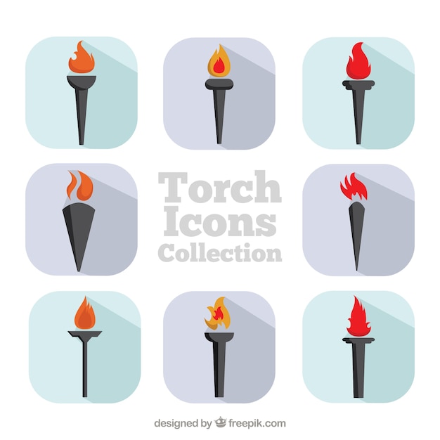 Free: Torch icons collection - nohat.cc
