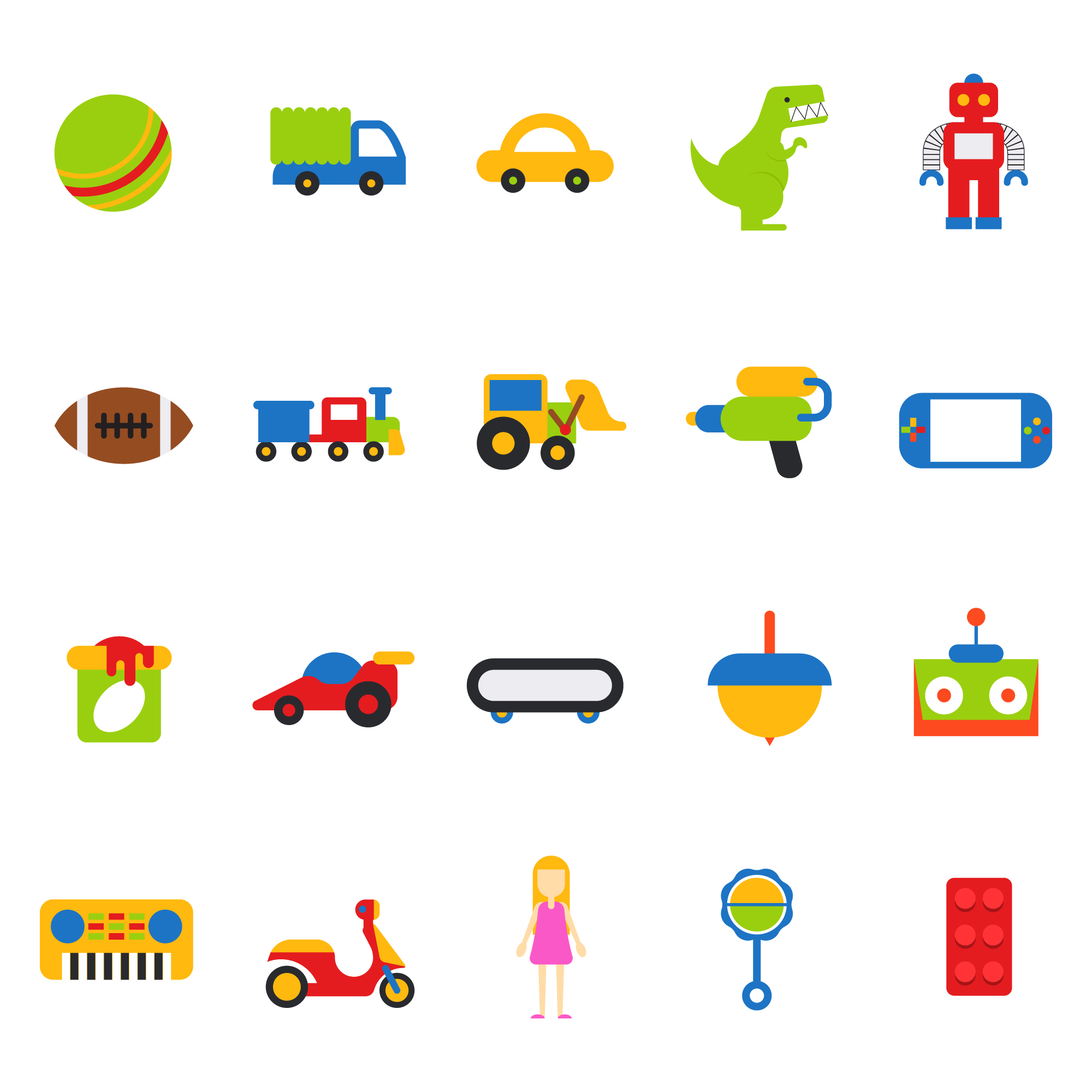 Free: Toy icon collection - nohat.cc