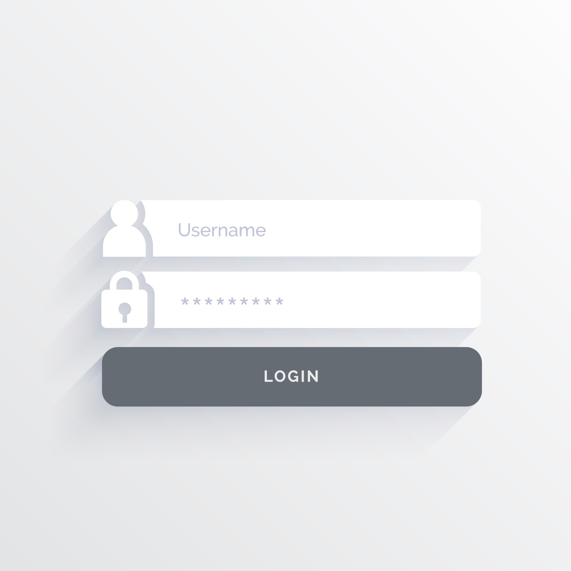Free: Web login template, neutral colors - nohat.cc