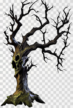 Free: Spooky Tree PNG transparent, halloween tree, tree with skull ...