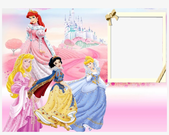 Free: Disney Princess frame , Walt Disney World Ariel Disney Princess ...