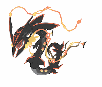 Free: 384rayquaza-shiny Xy Anime - Pokemon Rayquaza Shiny - 489x347 PNG ...