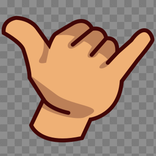 Free: Shaka Sign White png download - 600*540 - Free Transparent Shaka ...
