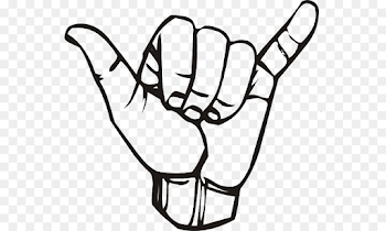 Free: Shaka Sign White png download - 600*540 - Free Transparent Shaka ...