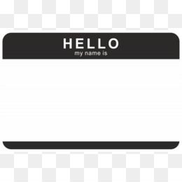 Free: Hello My Name Is Vector - Hello My Name Is Png, Transparent Png ...