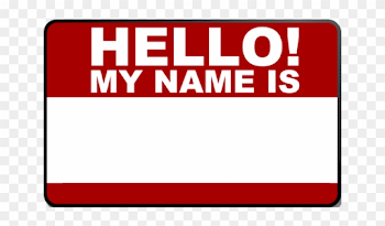 Free: Hello My Name Is Vector - Hello My Name Is Png, Transparent Png ...