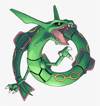 Free: 384rayquaza-shiny Xy Anime - Pokemon Rayquaza Shiny - 489x347 PNG ...
