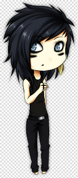 Free: Emo Hair Transparent Image - nohat.cc