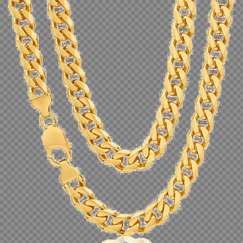 Free: Gold Cuban Link Chain PNG - MIXTAPEPSDS.COM - nohat.cc