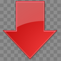 Free: Double Arrow Red Down - Red Arrow Down Png - Free Transparent PNG ...