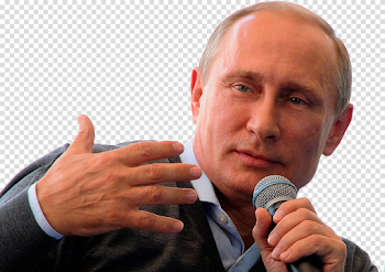 Free: SVG Vladimir Putin portrait vector drawing - nohat.cc