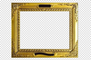 Free: Golden Mirror Frame PNG Transparent Image - nohat.cc