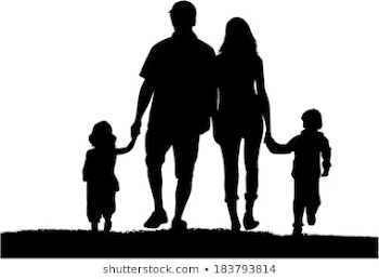 Free: Family Silhouette Images, Stock Photos & Vectors | Shutterstock ...