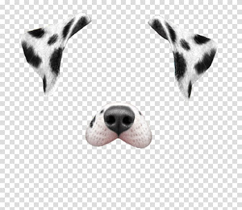 Free: Dalmatian dog Snapchat Photographic filter Clip art - Snapchat ...