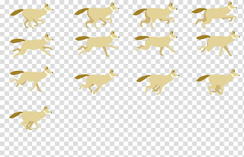 Free: Sprite Thepix Animation Walk cycle Dog Running, sheet transparent ...