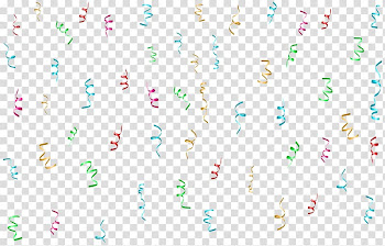 Free: Confetti, assorted-color confetti decors transparent background ...