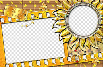 Free: Frame Film frame, Elegant red frame transparent background PNG ...