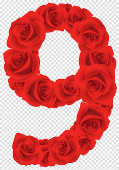 Free: Number Clip art - Red Roses Number Zero PNG Clipart Image - nohat.cc