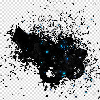 Free: Abstract render , black illustration transparent background PNG ...