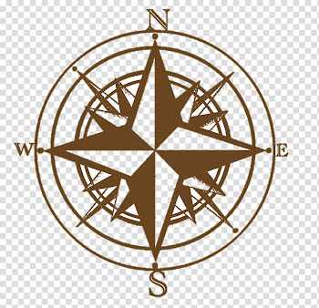 Free: Compass rose North Cardinal direction Map - Simple Compass Rose ...