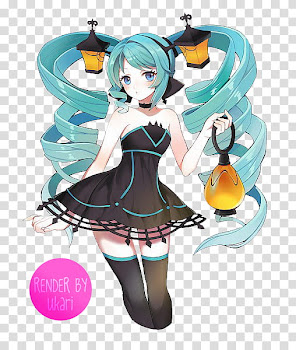 Free: Hatsune Miku Vocaloid Anime, hatsune miku transparent background ...