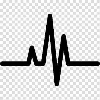 Free: Heartbeat FM logo, Heart rate Pulse Music Electrocardiography ...