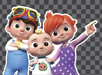 Free: JJ and Bingo - Cocomelon Characters PNG transparent - nohat.cc