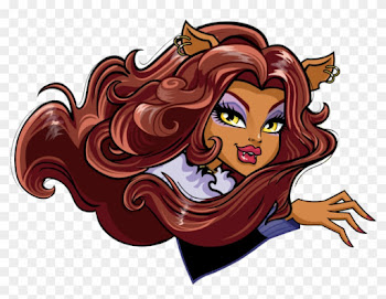 Free: Monster High, white and pink Monster High frame transparent ...