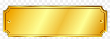 Free: Gold Labels With Transparent Background - Template Name Png ...
