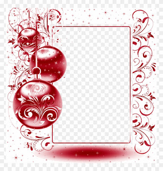 Free: Christmas Frame Png Clipart - Word Document Christmas Border ...