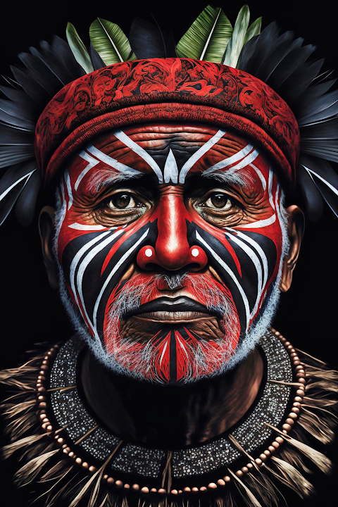 Free: AI generated illustration of warrior portrait in shining armor ...