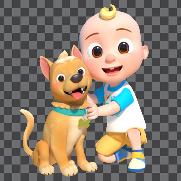 Free: JJ and Bingo - Cocomelon Characters PNG transparent - nohat.cc