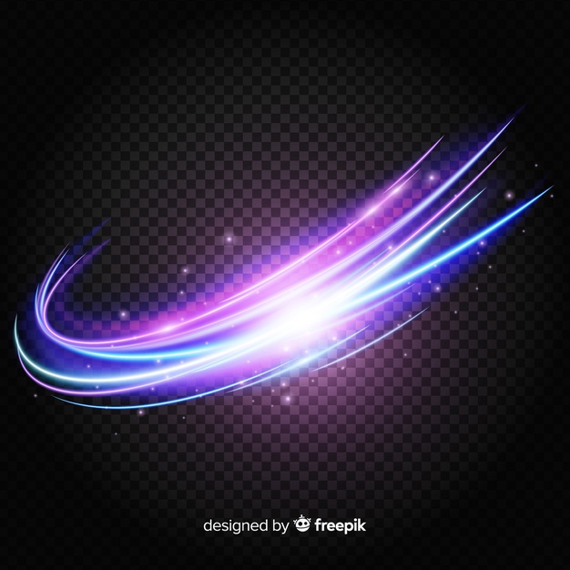 Free: Curve light effect realistic style Free Vector - nohat.cc